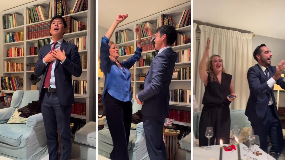 De Japón a Sevilla: Daiki Mori lía el taco en Navidad con los Soto y arrasa en redes