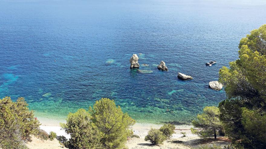 Es Niu de s´Àguila, la cala ´privada´