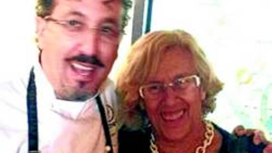 Carmena y el actor Mario Zorrilla pararon a comer en los restaurantes ...