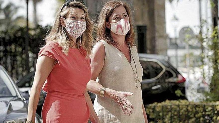 Yolanda Díaz: "Soy amiga de Armengol, el Congreso queda en muy buenas ...