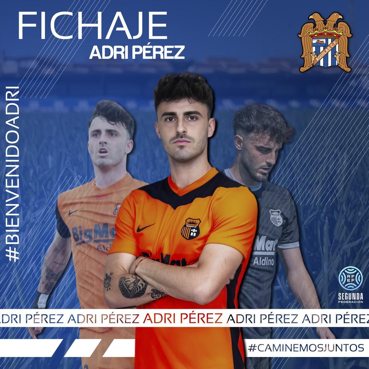 FÚTBOL | Adrián Pérez se estrena con el Águilas FC por todo lo alto