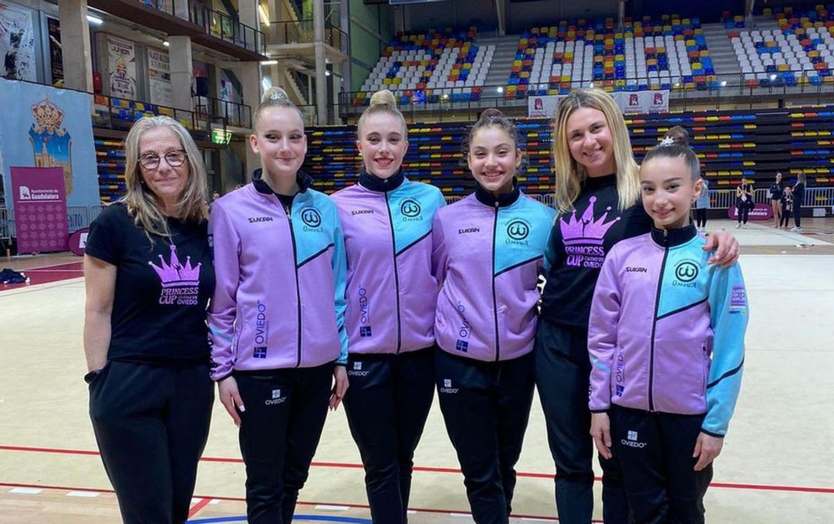 La gimnasia rítmica asturiana, de dulce: cinco medallas en la primera ...