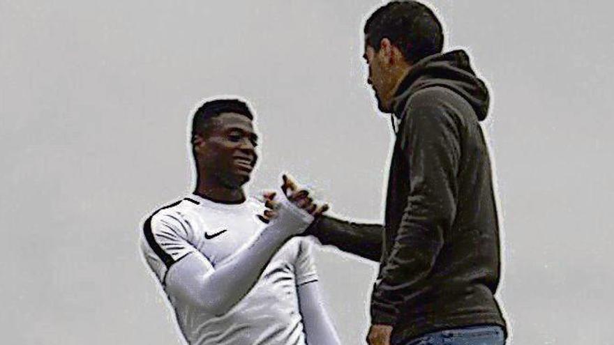 Neftali se disculpa con Jorge y tres canteranos vuelven a Gijón