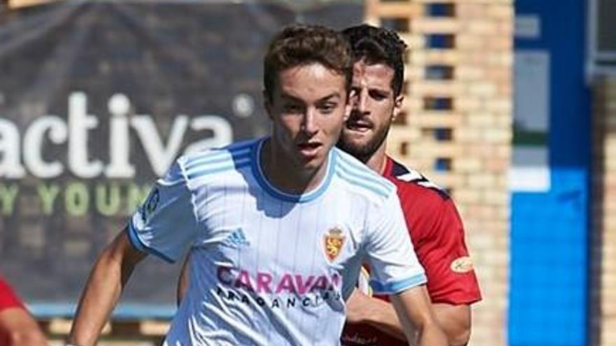 Marc Aguado, con los mayores