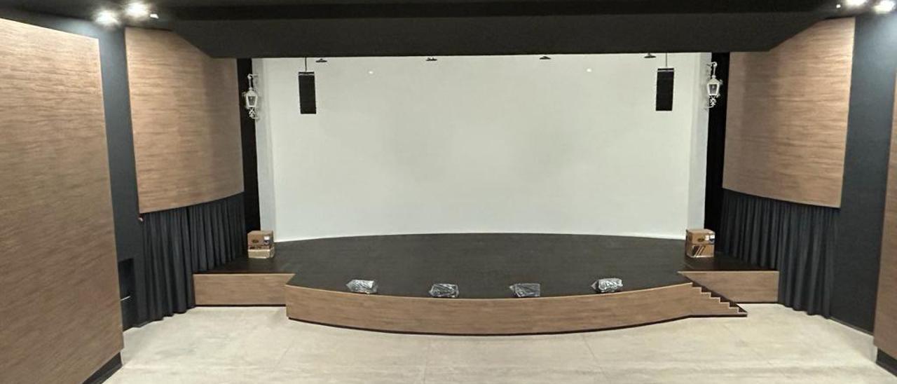 La Pobla concluye 30 años después la reforma del antiguo cine Monterrey