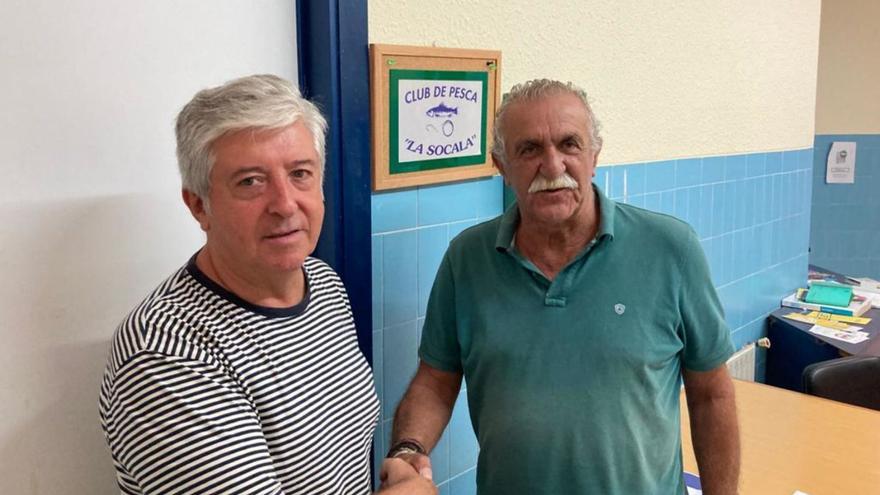 José Modesto Vallejo se estrena como presidente del club de pesca La Socala