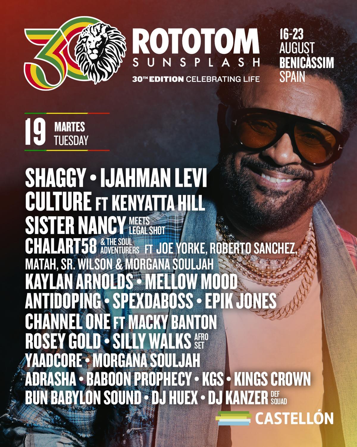 Shaggy, el embajador global del dancehall, sincroniza con la 30ª ...