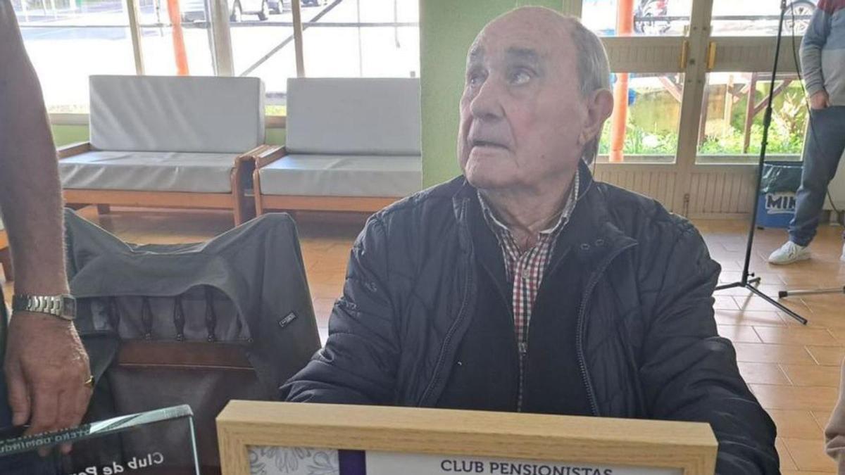 Daniel Otero, homenajeado por el Club de Pensionistas - Faro de Vigo