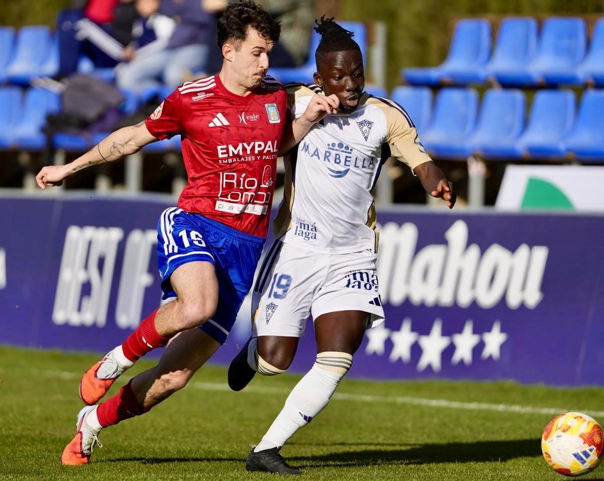 El Tarazona cumple con victoria en casa del colista Marbella (0-1)