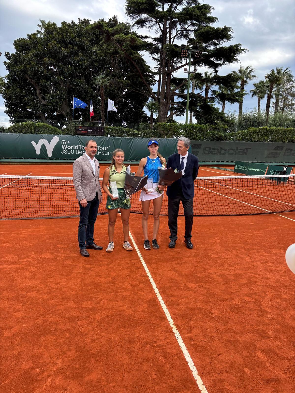 TÉNIS | Charo Esquiva campeona en Francia en el J300 ITF de Beaulieu