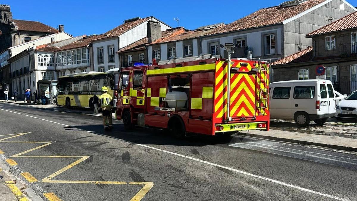 AVERÍA BUS URBANO SANTIAGO | Una nueva avería de un bus urbano complica ...