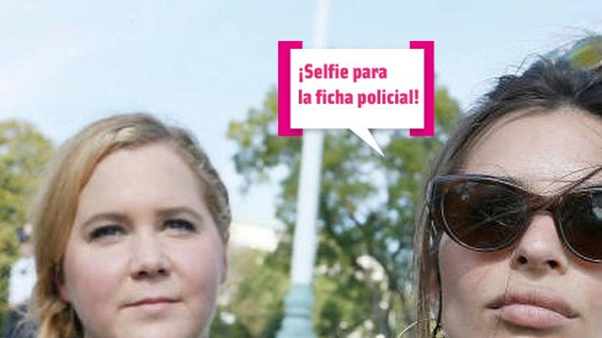 ¡Alto, policía! Amy Schumer y Emily Ratajkowski, detenidas - Cuore