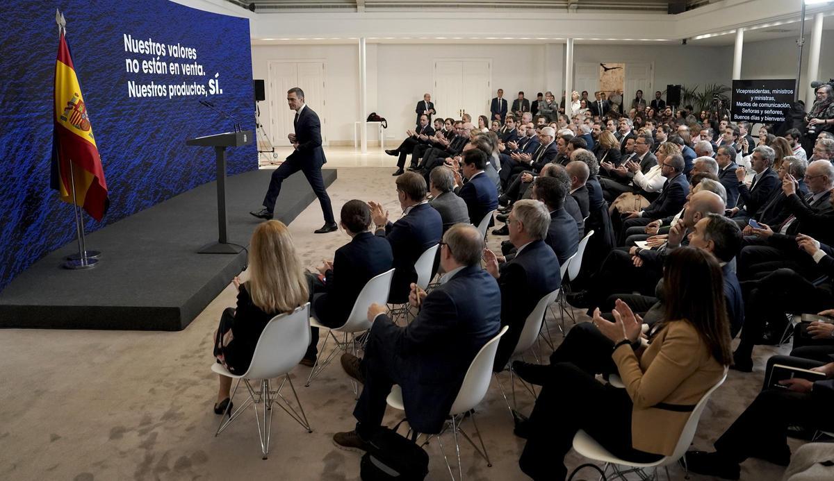 Pedro Sánchez comparece en Moncloa tras el anuncio de aranceles de ...