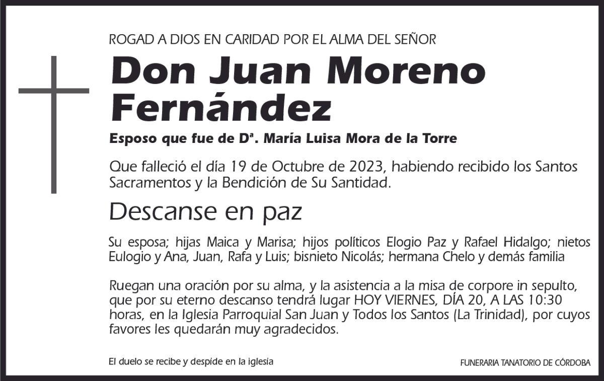 Juan Moreno Fernández