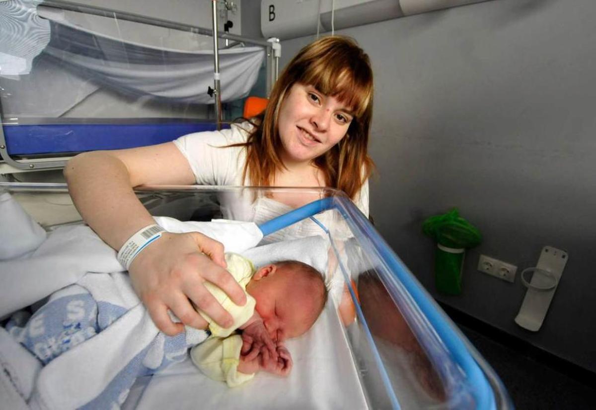 Kevin Collazo Ruiz, el primer bebé inscrito en el Hospital Álvarez Buylla