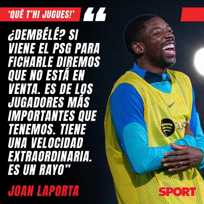 Fotos | Las mejores frases de Joan Laporta en la entrevista de la Cadena SER