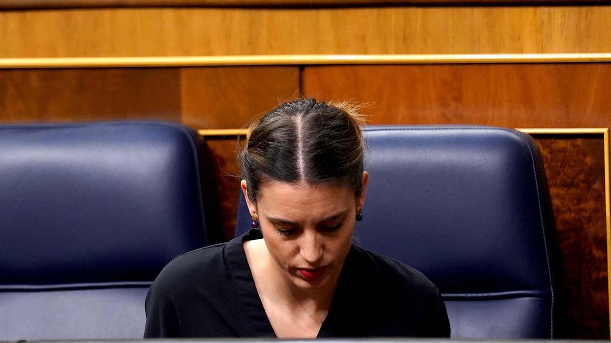 "Muchas gracias, Irene Montero"