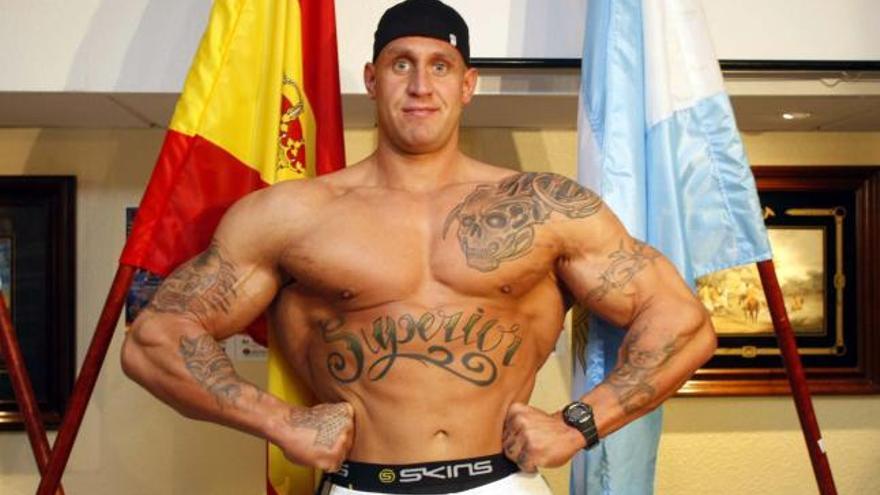 El hombre más fuerte del mundo boxea hoy en Murcia - La Opinión de Murcia