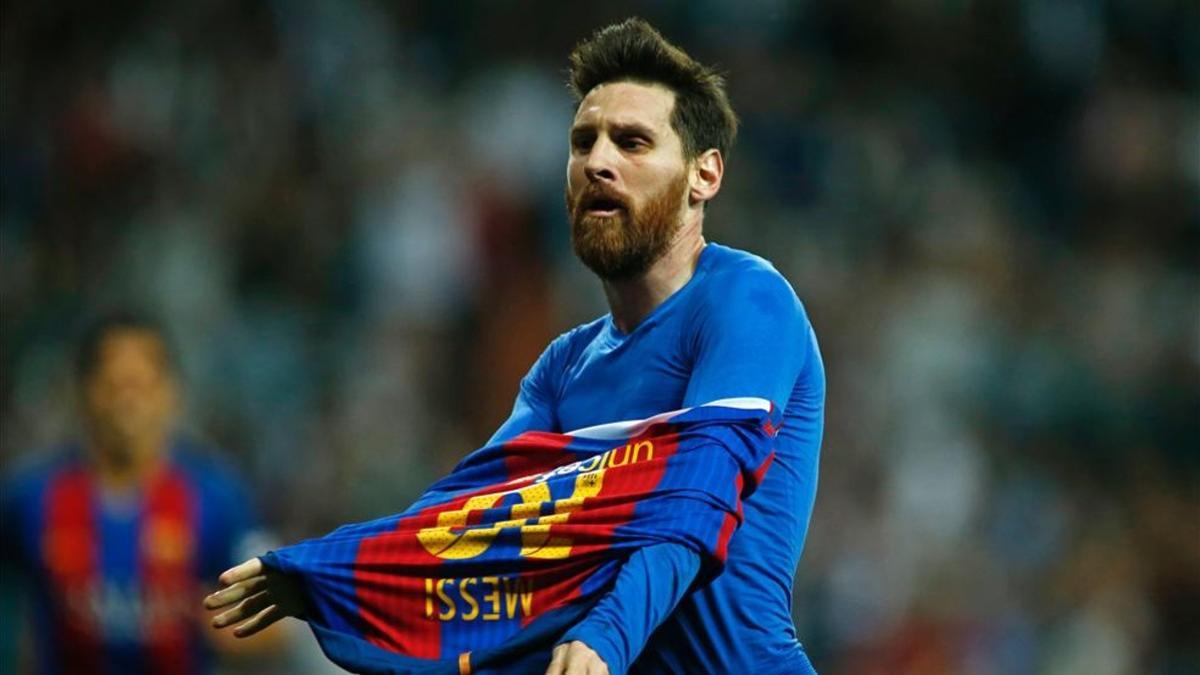 Orgasmo con Messi en la casa blanca