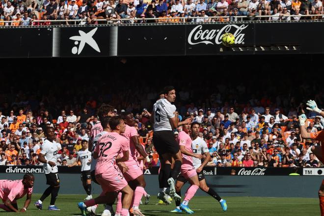 El Valencia CF - Celta de Vigo, en imágenes