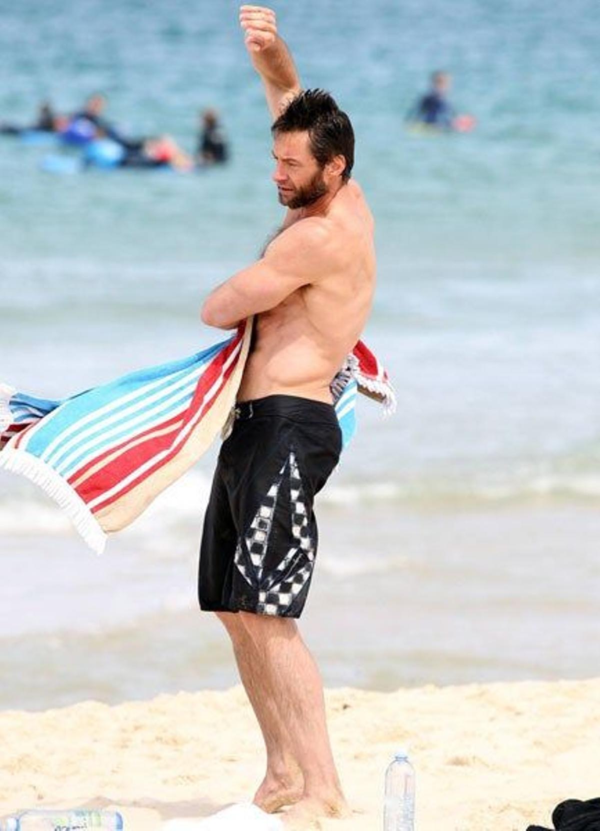 Hugh Jackman, el cuerpo de la playa - Cuore