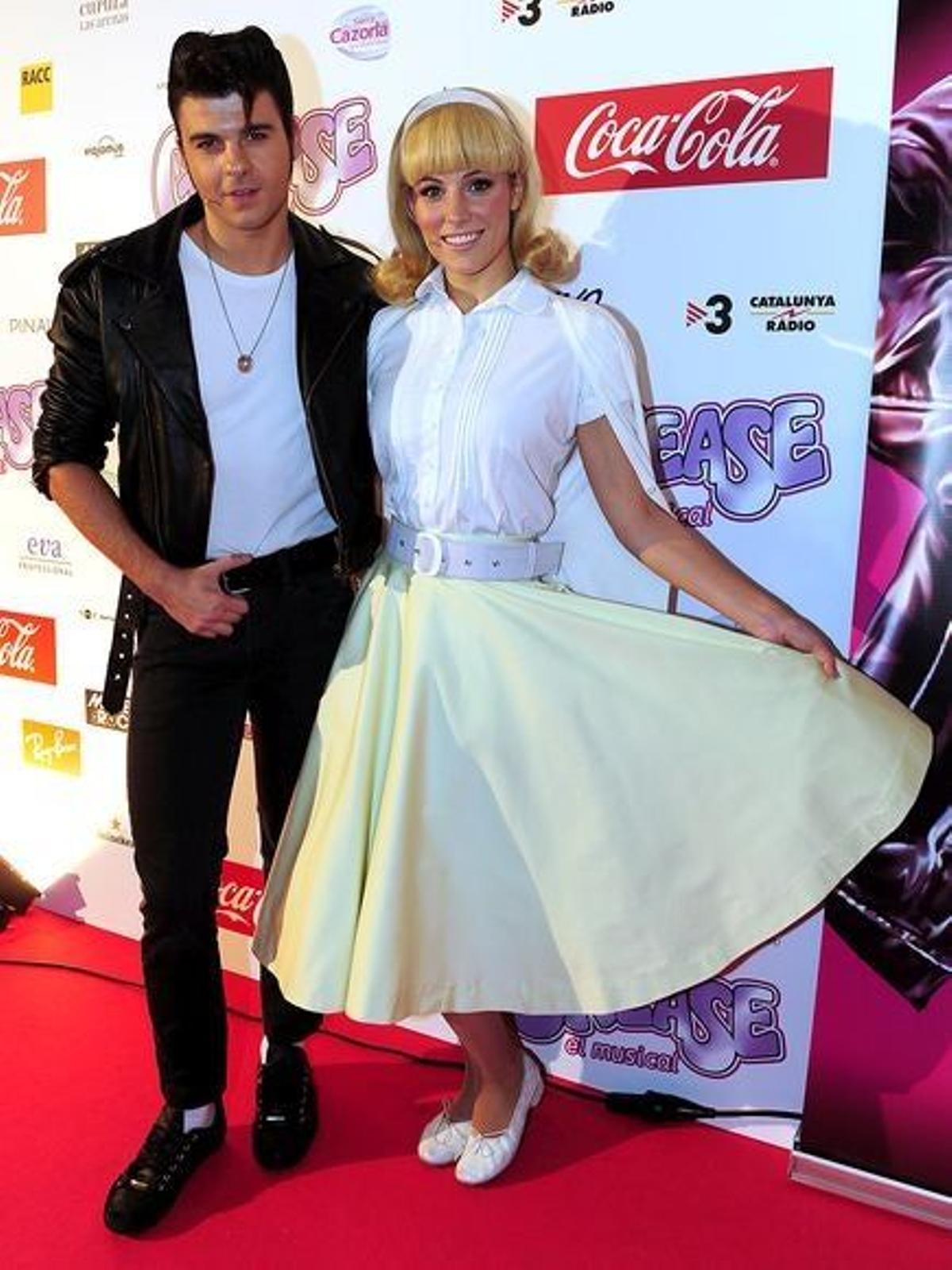 Edurne estrena el musical 'Grease' en Barcelona - Cuore