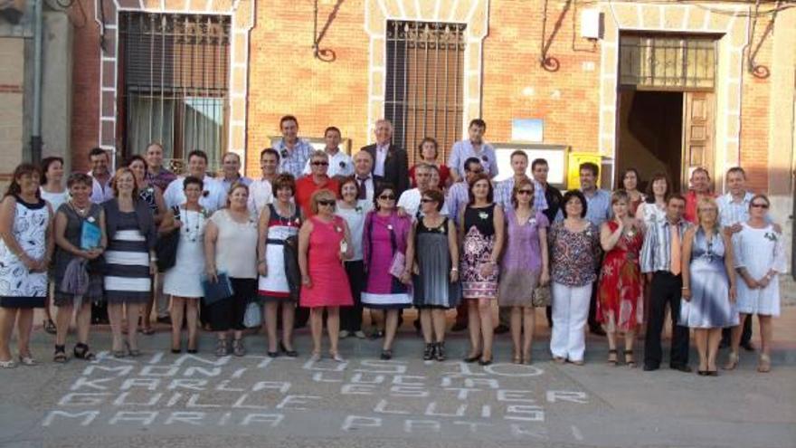 Los quintos de 1961 de Villamayor celebran por todo lo alto su 50 aniversario