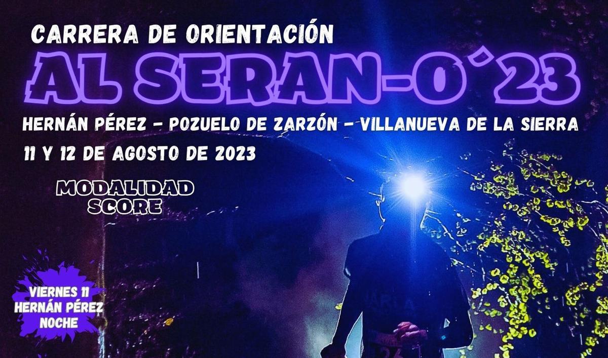 El Campeonato de Orientación Al Seran-O 2023 se disputa el viernes y sábado