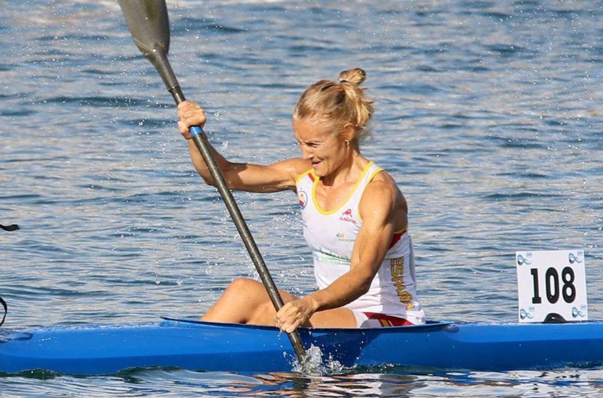 Belén Sánchez, campeona del mundo master en K1