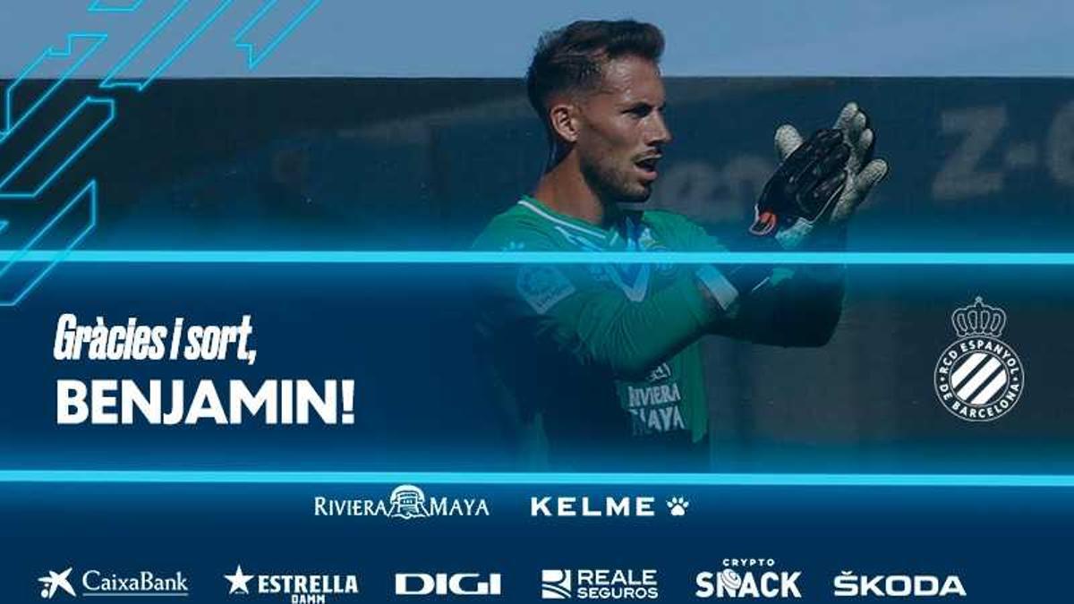 Lecomte deja de ser jugador del Espanyol y firma por el Montpellier