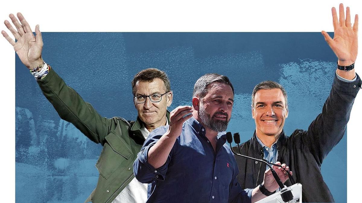 Feijóo Y Abascal Los Líderes Que Estrenan La Campaña En Asturias