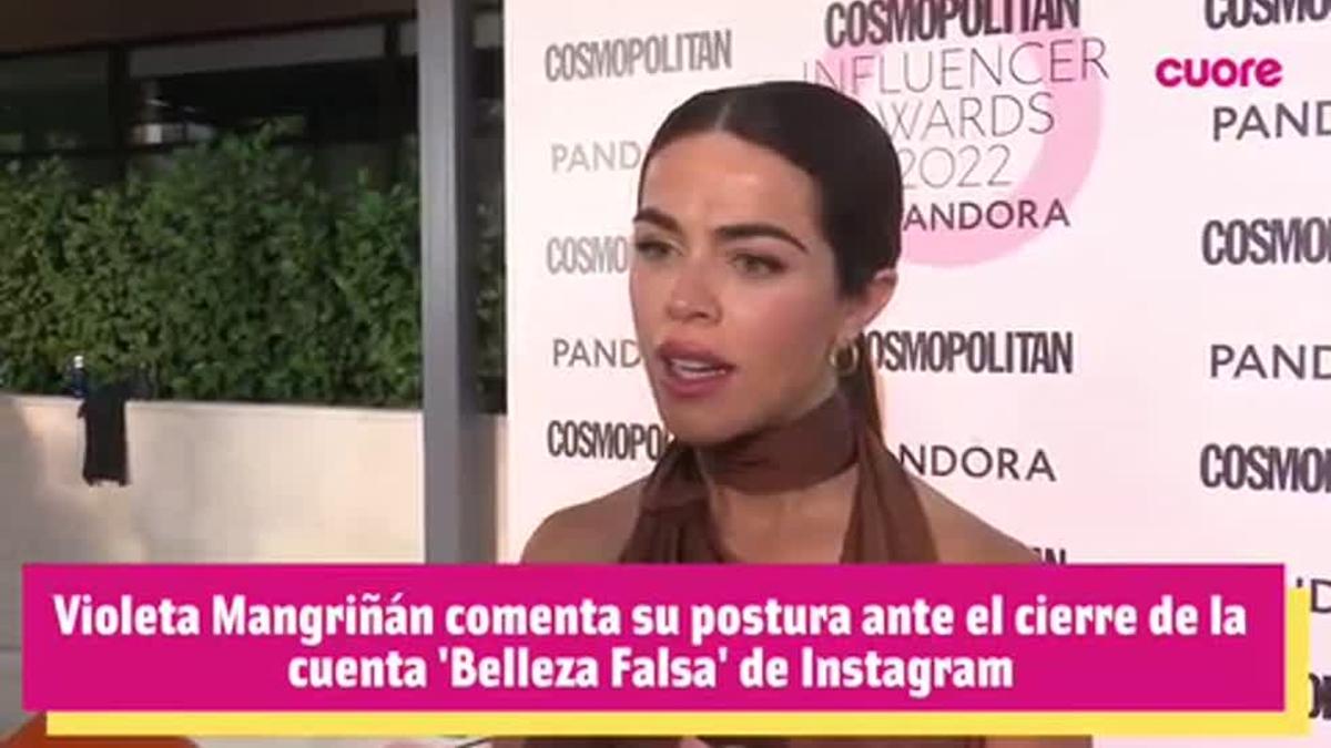 Violeta Mangriñán, sobre el cierre de Belleza Falsa en Instagram - Cuore