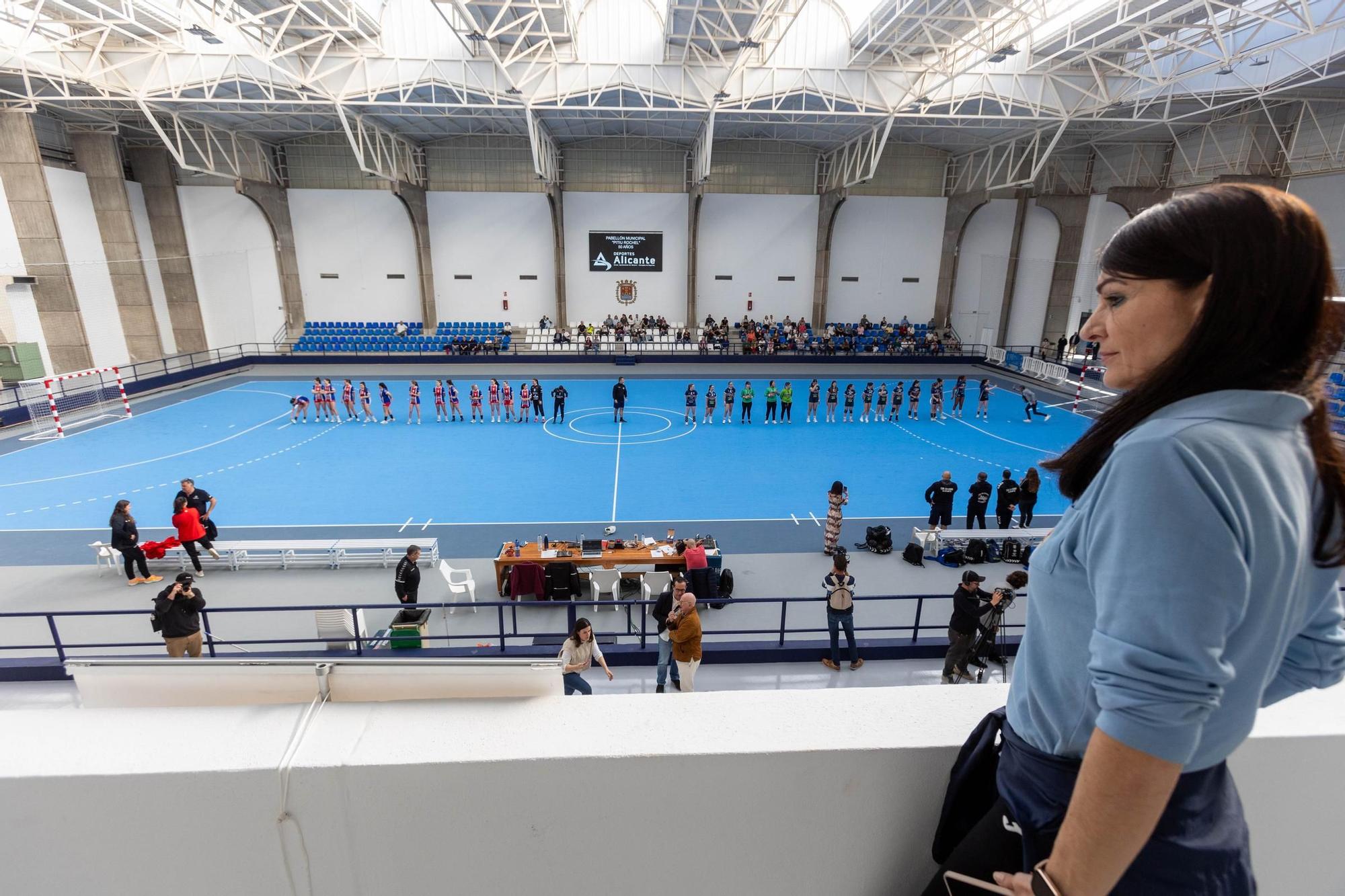 Reinauguración del pabellón Pitiu Rochel de Alicante