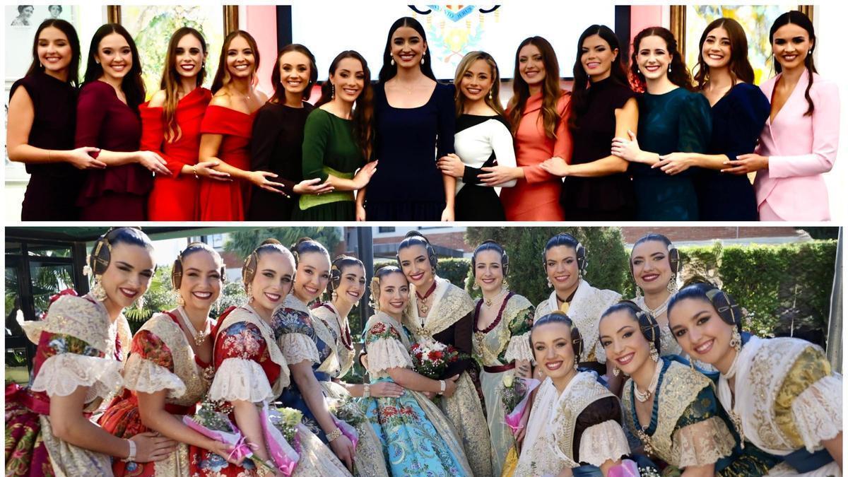 La corte de honor alcanza los 100 actos falleros... en 100 días