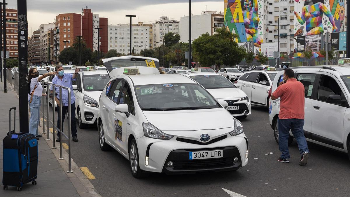 Valencia tendrá más paradas para los taxis