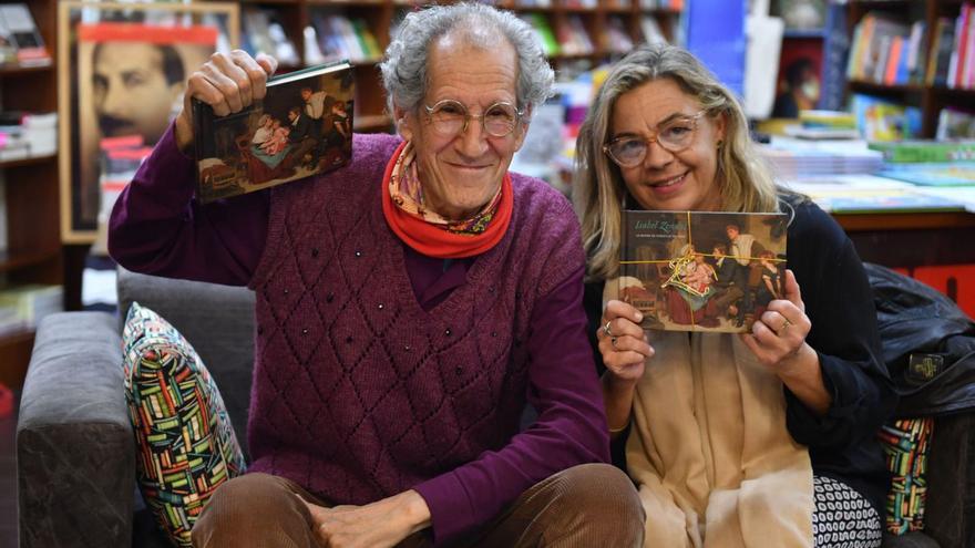 López Mariño charla sobre su libro e Isabel Zendal - La Opinión de A Coruña