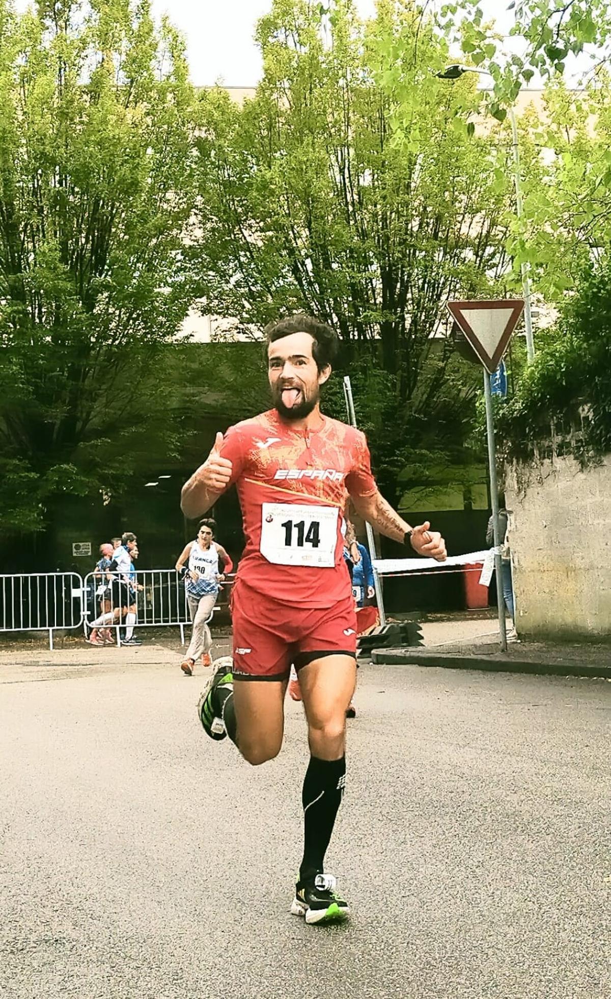 Iván Penalba sube al podio con España en el Europeo de Ultrafondo
