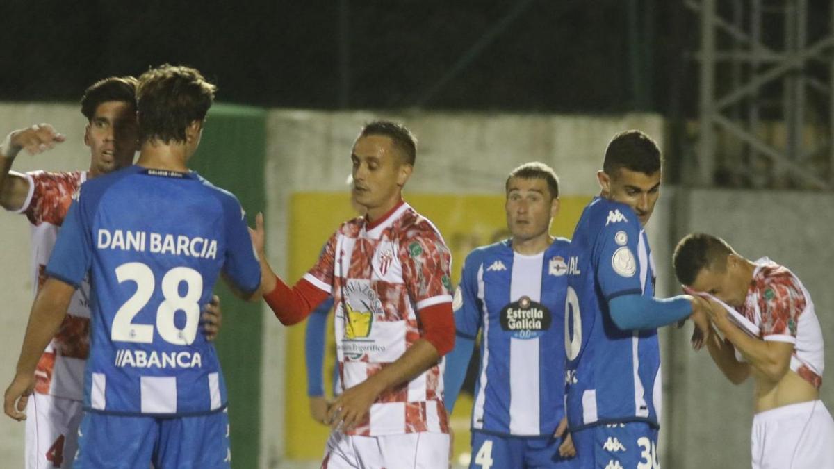 DEPORTIVO CANTERANOS DEBUTANTES: Barcia, Puerto y Val, ante el ‘muro ...