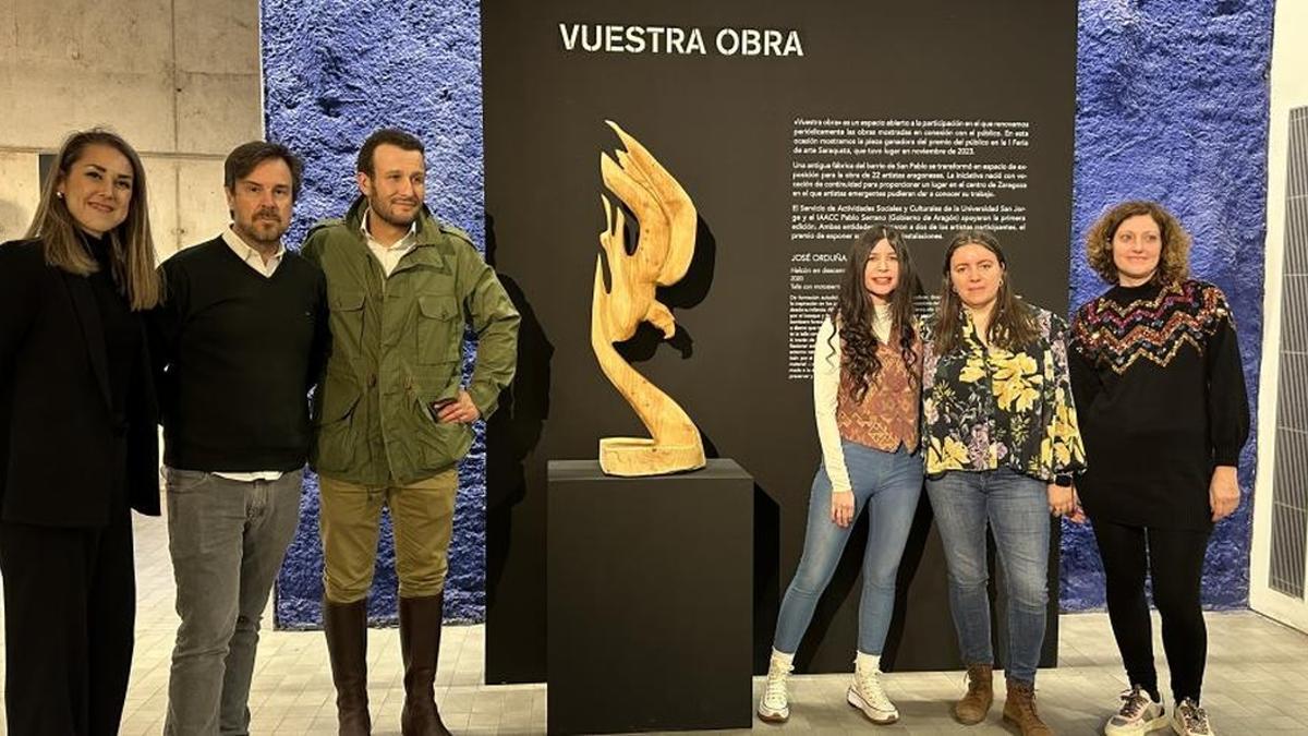 Arte en Aragón | Exhiben las obras premiadas en la Feria de arte Saraqusta