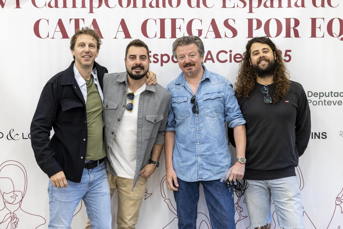 Ganadores del campeonato de España de cata de vinos a ciegas