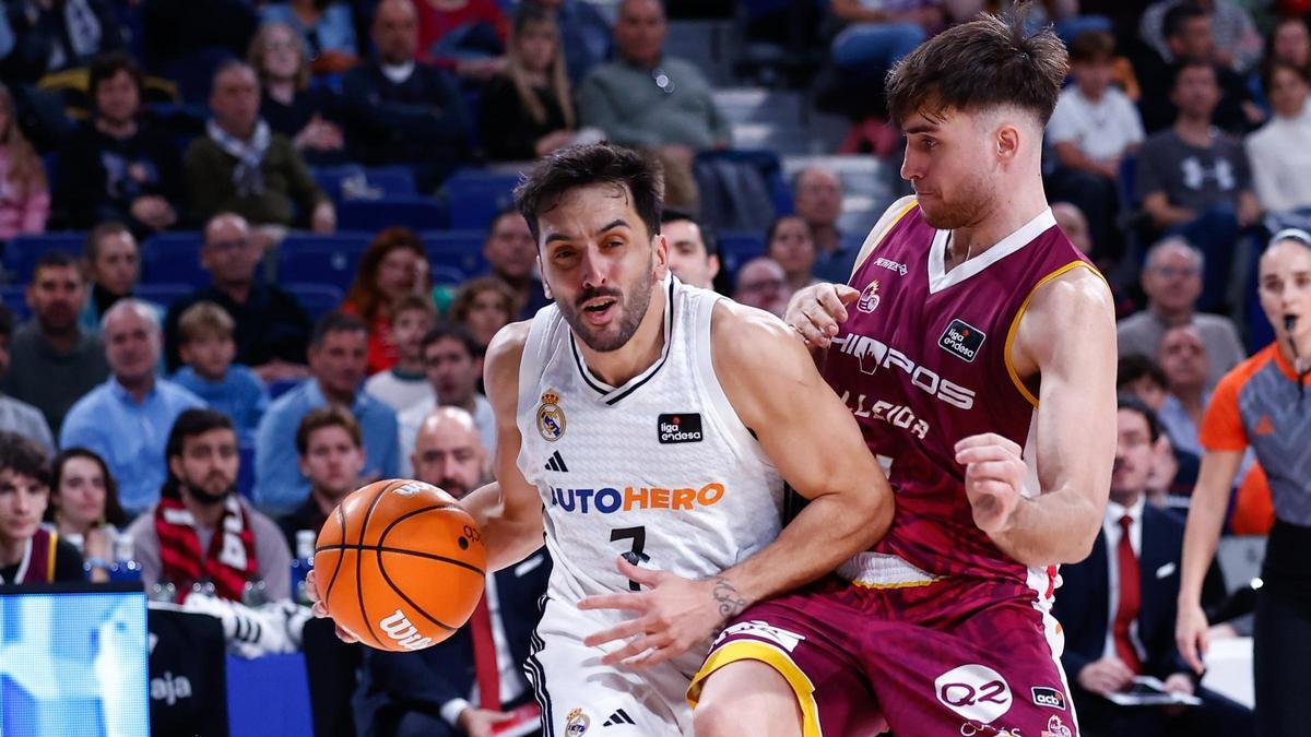 El Madrid se relaja antes de hora ante el Hiopos Lleida (85-78)