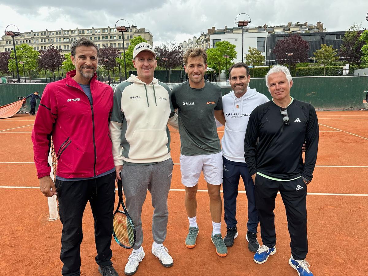 Roland Garros tenis | Pedro Clar, entrenador mallorquín de Casper Ruud ...