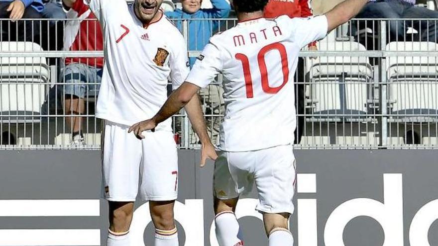 Mata y Adrián, a por medalla