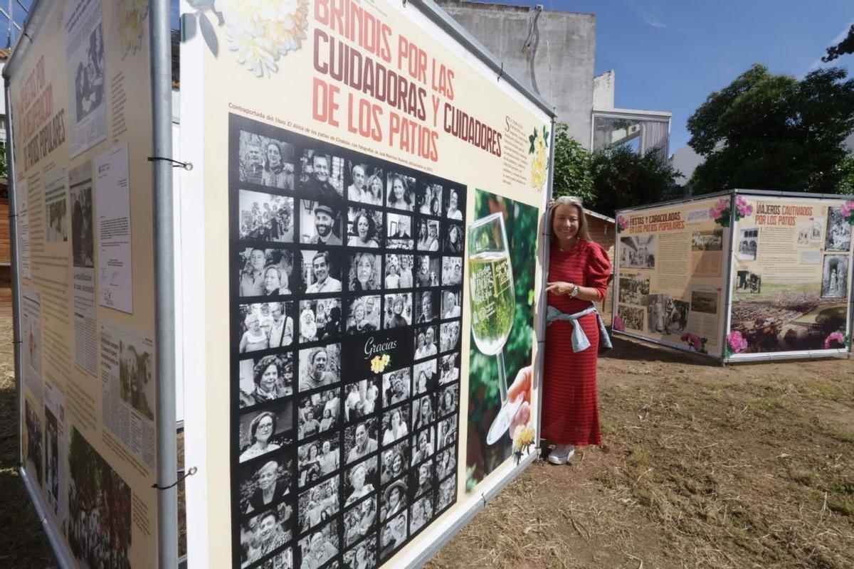 La exposición 'Córdoba es patio' recorre la historia de esta fiesta y ...