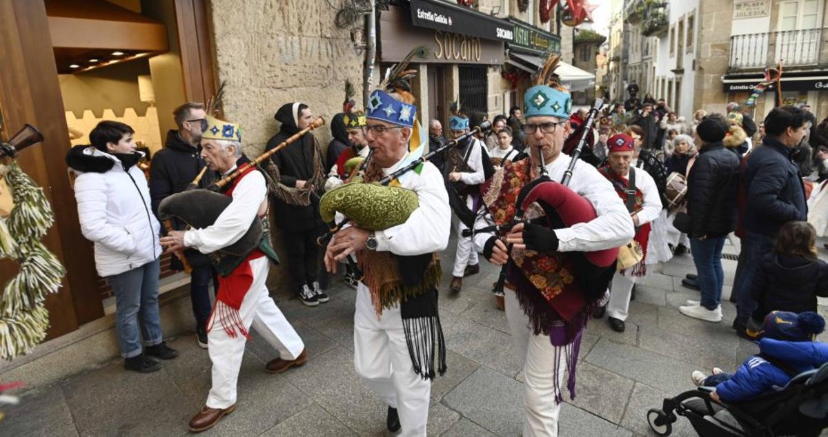 El Rancho de Reis marca el camino a Sus Majestades en Vigo