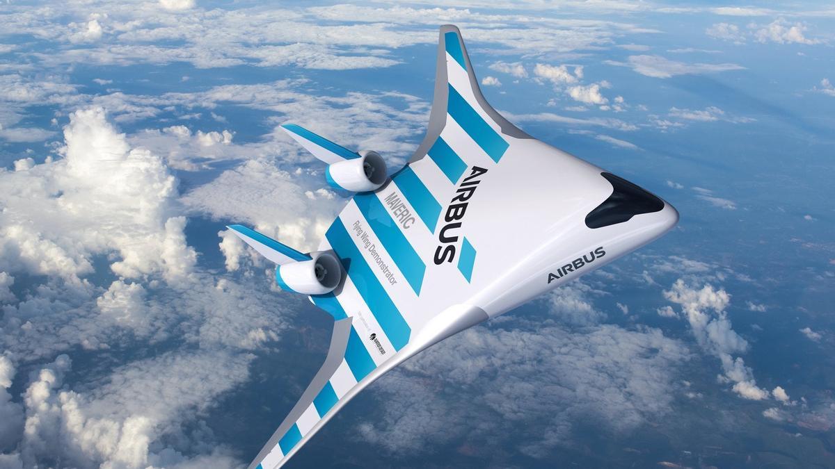 Así será el avión del futuro según Airbus
