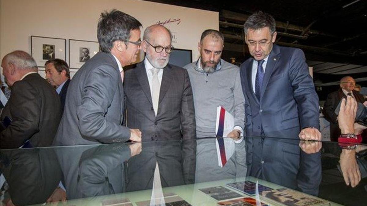 Bartomeu: "Era un acto de justicia valorar la figura de Suñol"