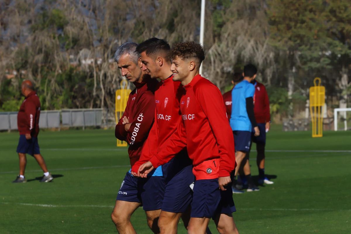 El Córdoba CF recupera a Puga para el duelo copero ante el Cacereño