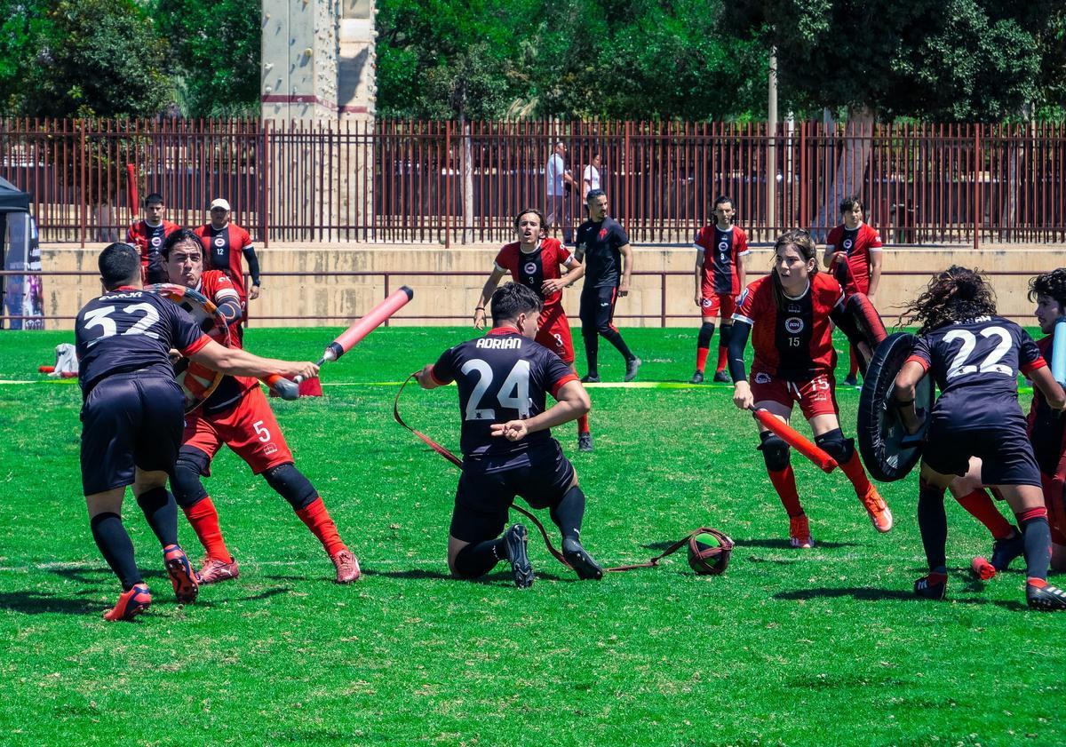 La guerra del jugger español, el extraño deporte que mezcla esgrima y ...