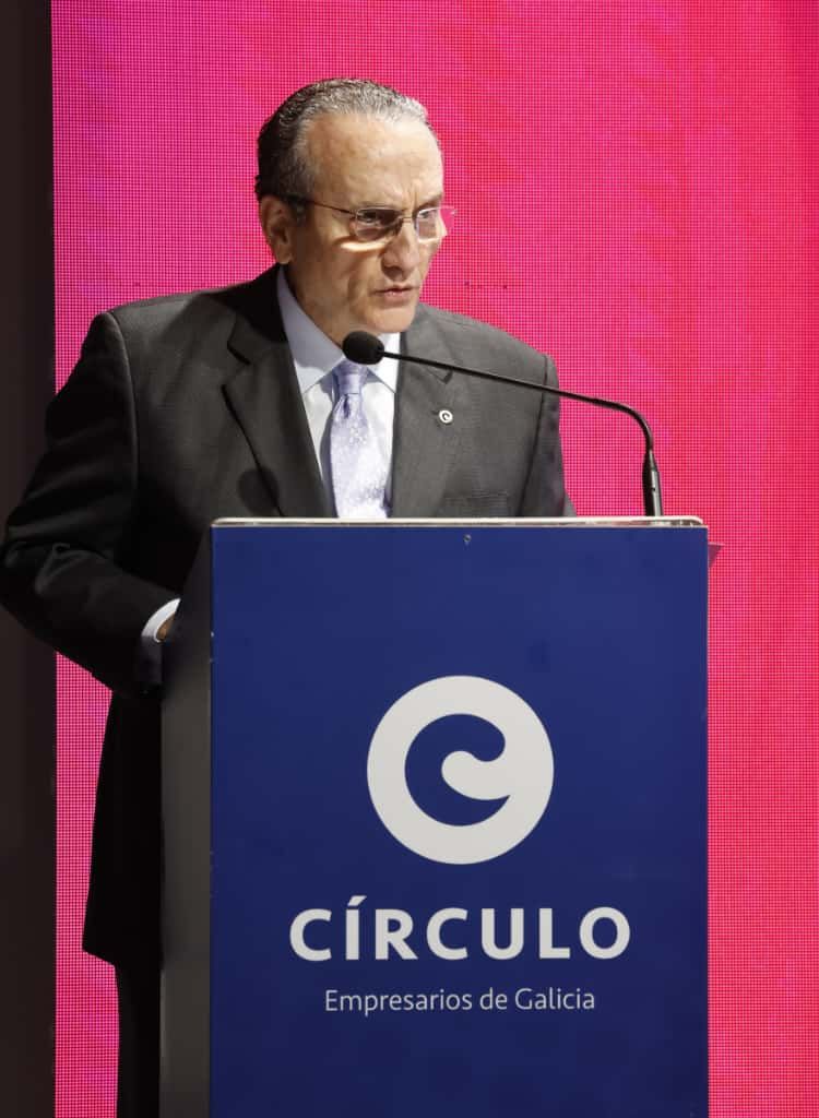 Javier Moll recibe la Medalla de Oro del Círculo de Empresarios de Galicia
